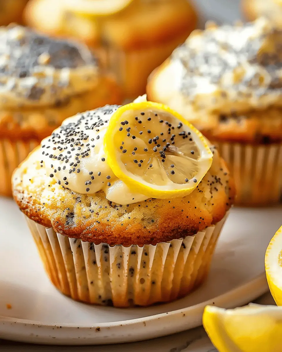 Lemon Poppy Seed Muffins