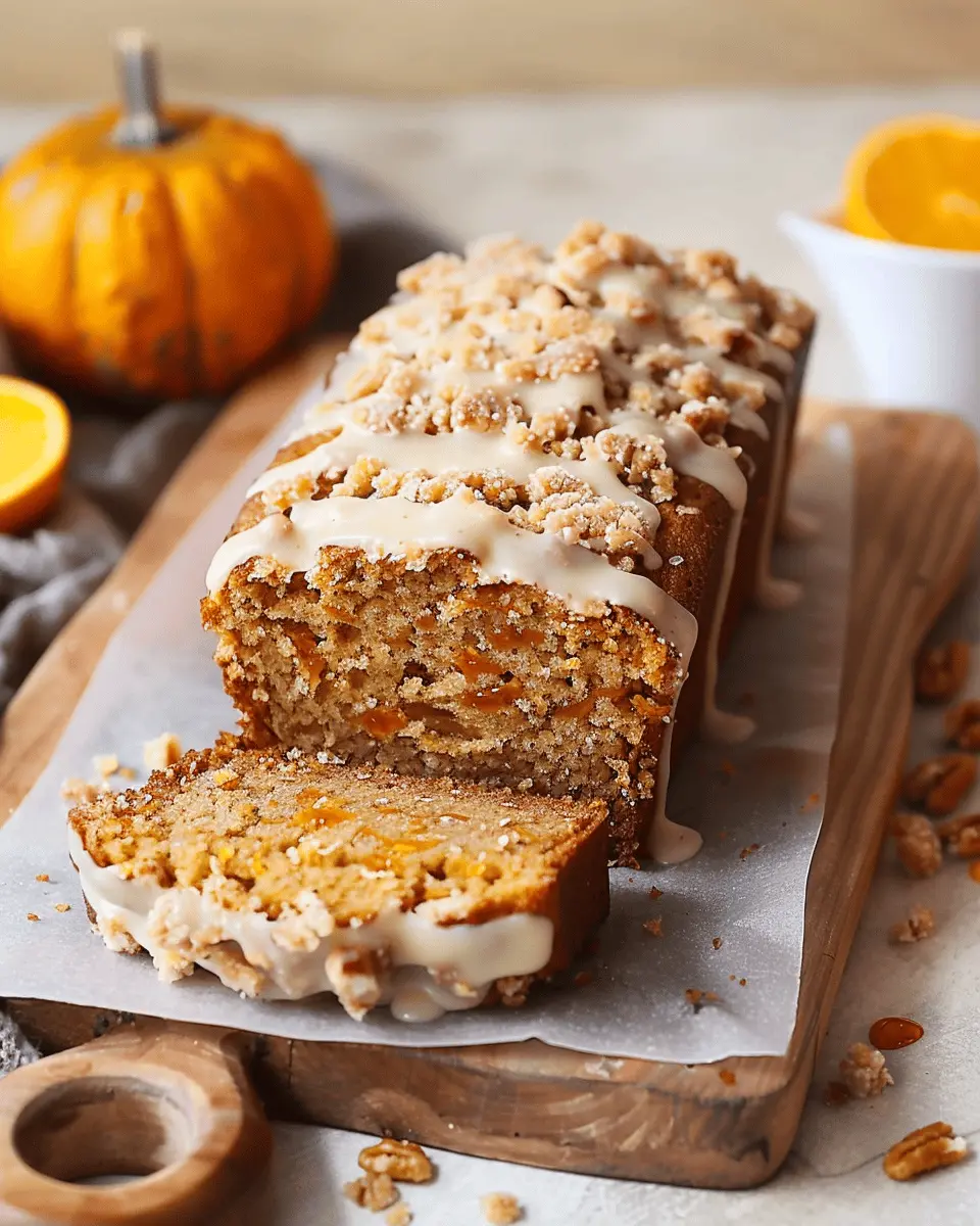 florida orange juice pumpkin bread
